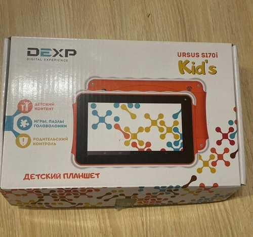 Детский планшет dexp s170i