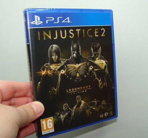 Injustice 2 Legendary Edition PS4 Диск Новый