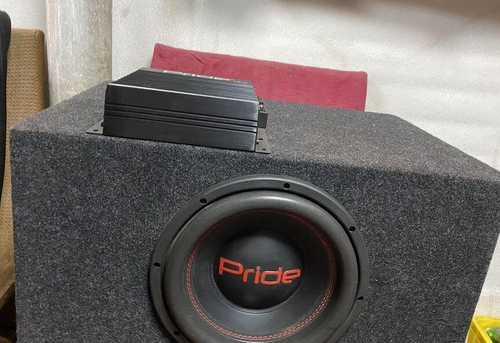 Продам сабвуфер с моноблоком, Pride Eco 10