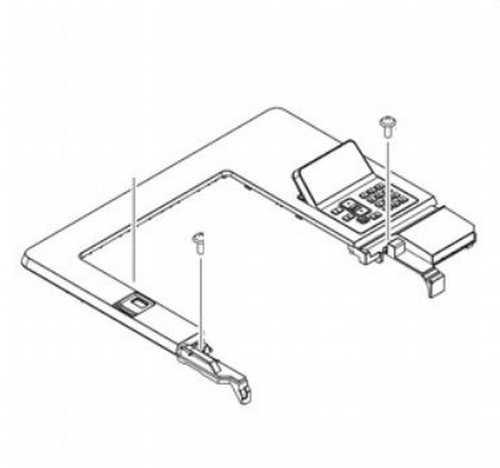 Крышка верхняя HP LJ M 501 RM2-5712-000