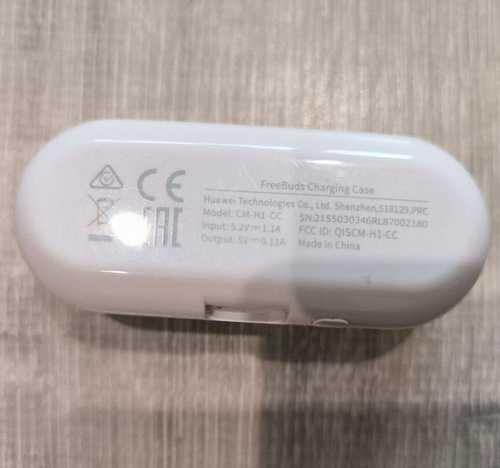 Беспроводные наушники huawei freebuds Charging Cas