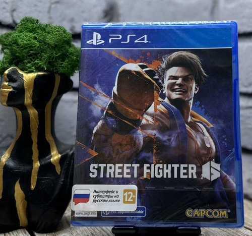 Street fighter 6 ps4 диски игры