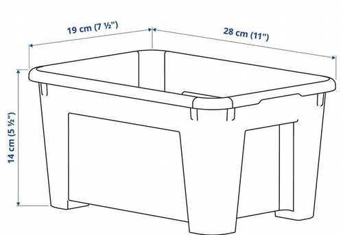 Контейнеры для хранения IKEA Samla (разные)