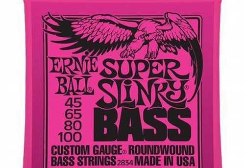 Струны для бас-гитары Ernie Ball 2834