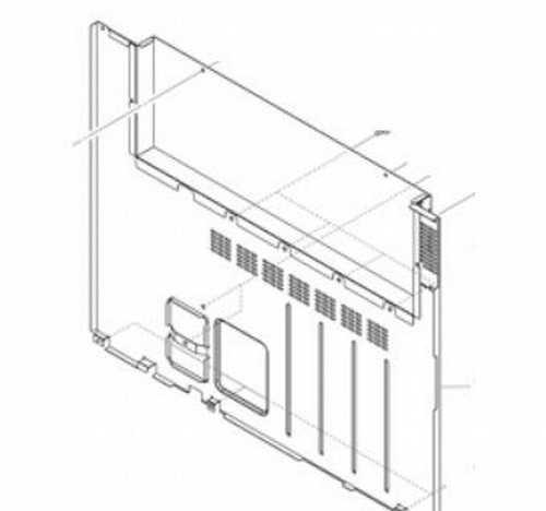 Крышка lower rear Kyocera 250 ci 302H704230