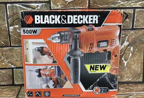 Ударная дрель Black+Decker KR504RE