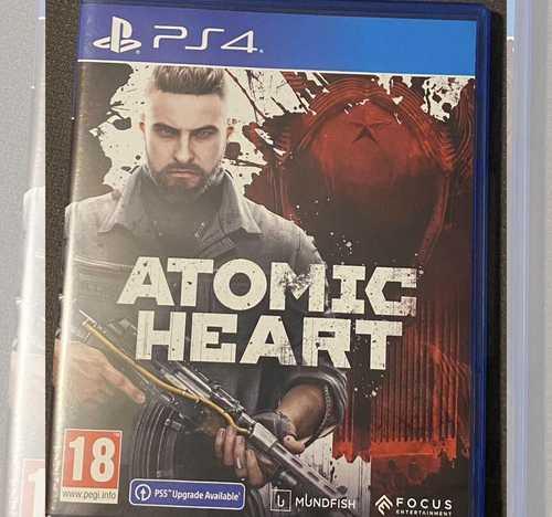 Atomic heart ps4 диск