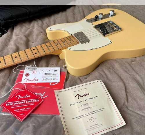 Fender telecaster american performer vintage white