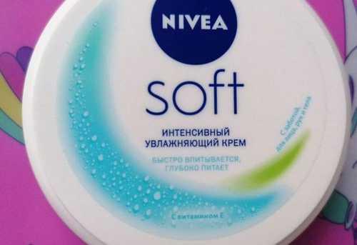 Крем Nivea Soft новый