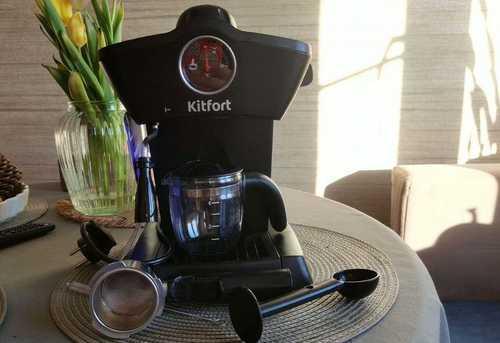 Кофеварка рожковая Kitfort KT-706