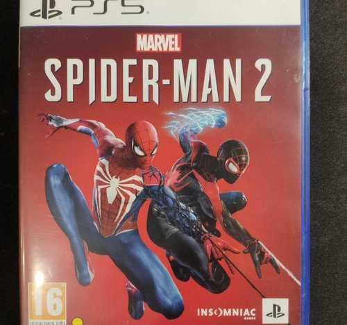 Marvel spider man 2 ps5, диск