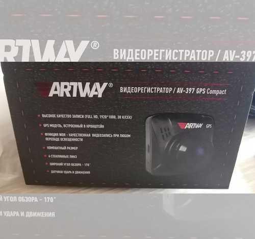 Видеорегистратор Artway AV-397 GPS Compact