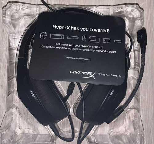 Наушники с микрофоном hyperx cloud stinger core