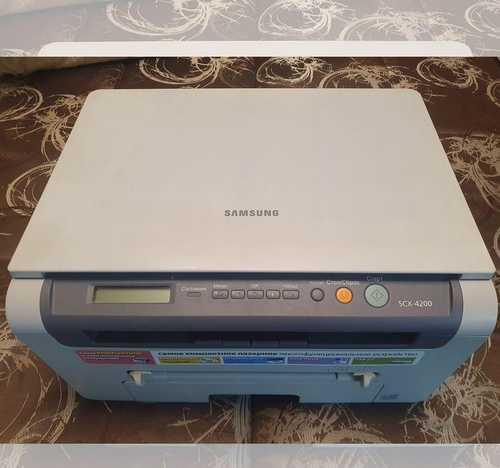 Мфу лазерное Samsung SCX-4200, ч/б, A4