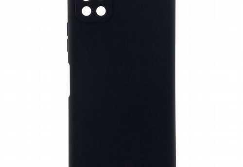 Чехол для Samsung Galaxy A22S Софт тач (Черный)