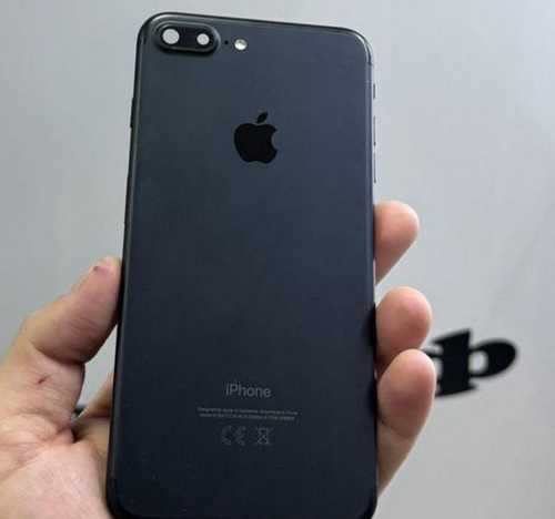 Оригинальный корпус iPhone 7 Plus Black