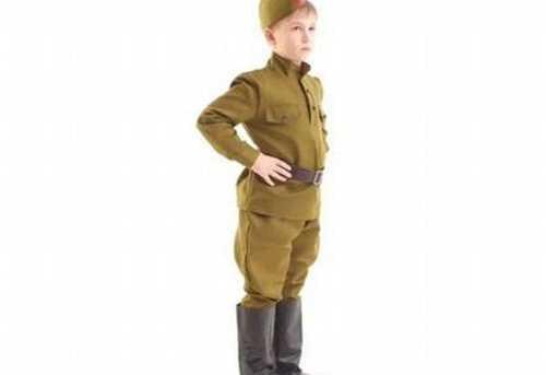 Детский военный костюм для мальчика 140/152