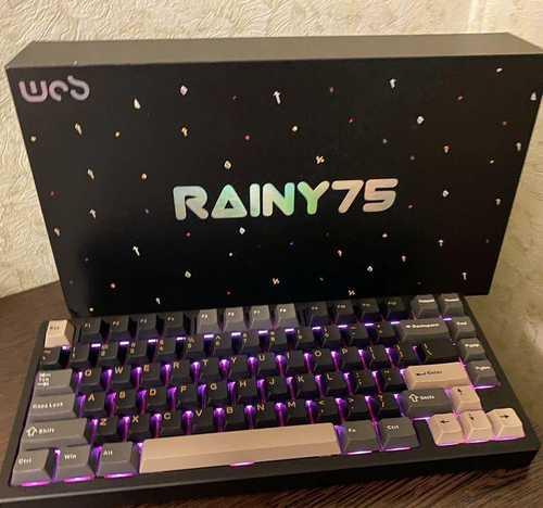 Клавиатура Wob Rainy 75 Pro Black