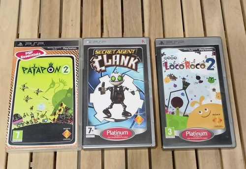 Игры для psp диски Tapaton 2 Secret agent Clank