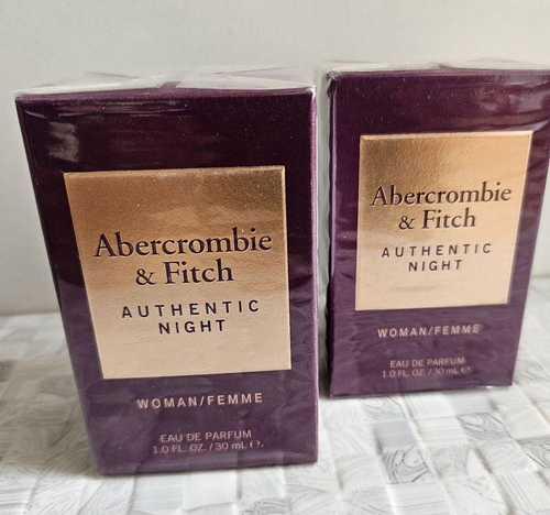 Abercrombie & FitchAuthentic Night Woman30мл