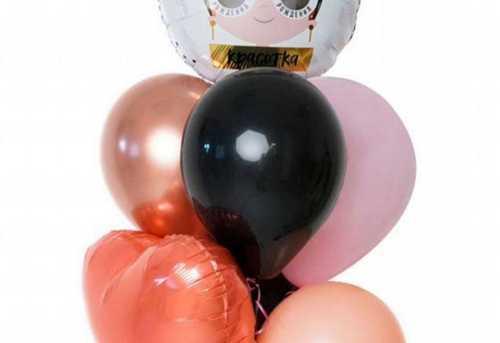 Воздушные шары с гелием "С Днём Рождения"