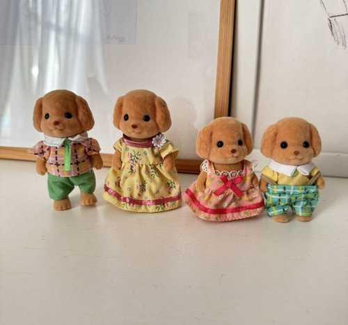 Sylvanian families семья собачек