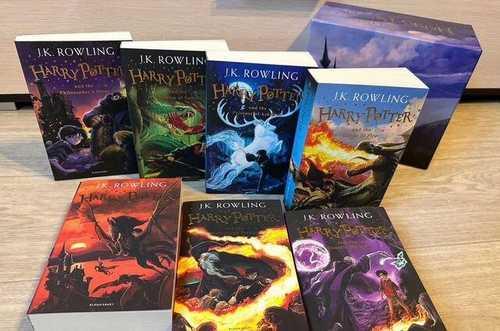 Harry Potter bloomsbury сет из 7 книг