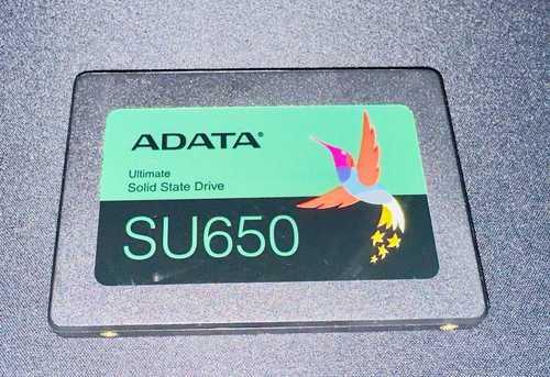 480 гб 2.5" SATA накопитель adata SU650