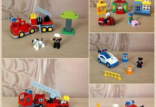 Lego duplo Полиция, пожарные