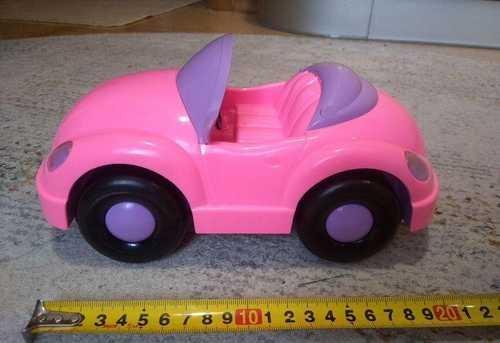 Машинка-каталка кабриолет розовый Полесье