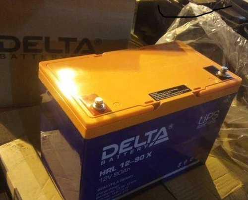 Свинцово-кислотный аккумулятор Delta HRL 12-90