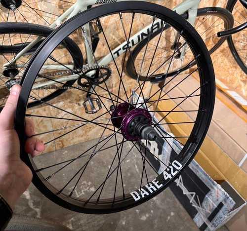 Новое bmx колесо 20” dare Versus x 420