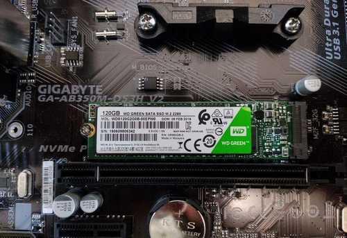 SSD-накопитель m.2 WD Green 120Gb