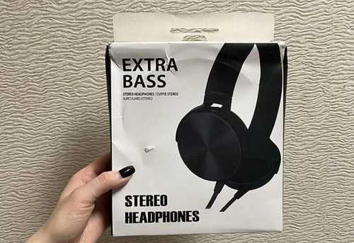 Проводные наушники Extra Bass Stereo Headphones