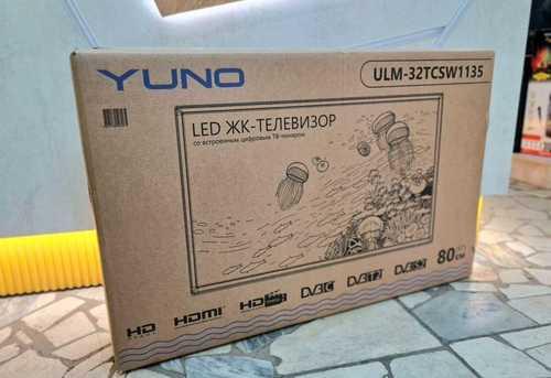 Телевизор yuno ULM-32tcsw1135 новый