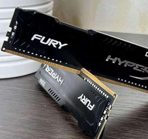 Оперативная память ddr4 hyperx fury 8gb