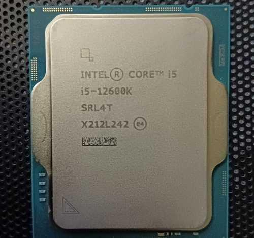 Intel core i5 12600K