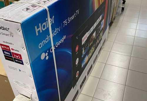 75" 4K Haier 75 SmartTV MX новый гарантия доставка