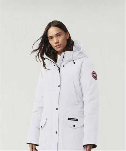 Parka Canada Goose Expedition белого цвета