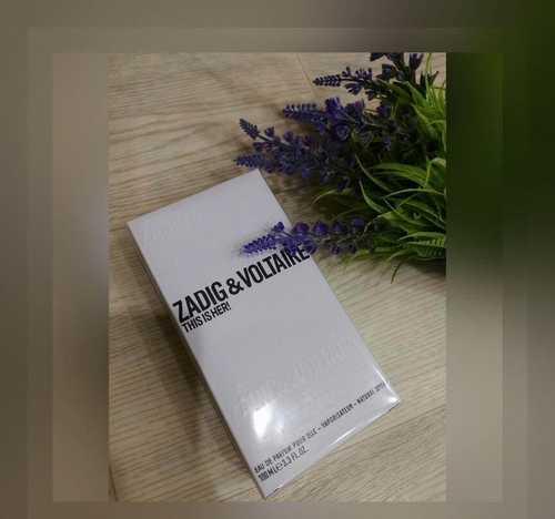 Зодиак и Вольтер парфюм оригинал новый флакон