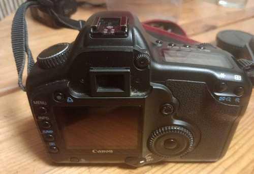 Фотоаппарат Canon 5D первопятак, объектив, вспышка