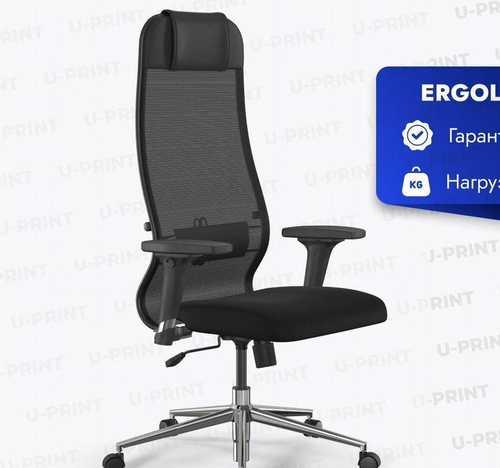 Кресло ErgoLife Sit 10 (13E.D.1.2A2), хром, 2D, ч