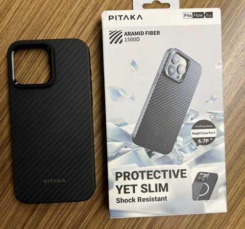 Чехол на iPhone 15 pro max pitaka MagEZ CasePro 4