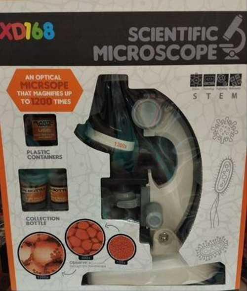 Набор для опытов с микроскопом
