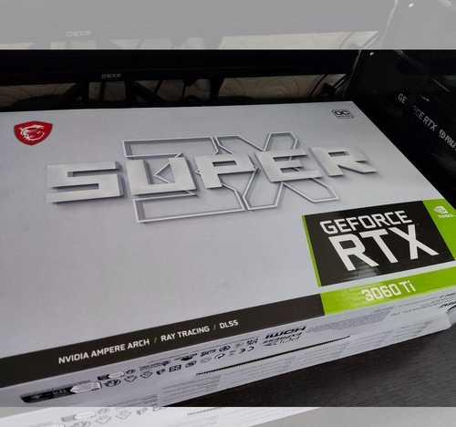 Видеокарта MSI RTX 3060 ti super 3x OC