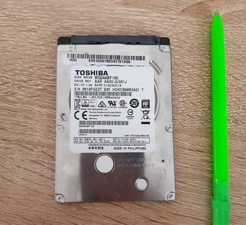 Жесткий диск HDD 2.5" Toshiba MQ04ABF100 1TB
