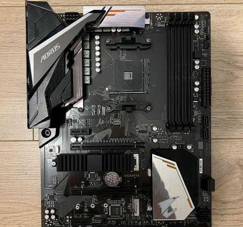 Мтаринская плата Gigabyte B450 Aorus Elite V2