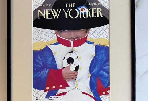 Обложка журнала The New Yorker 13 июля 1998
