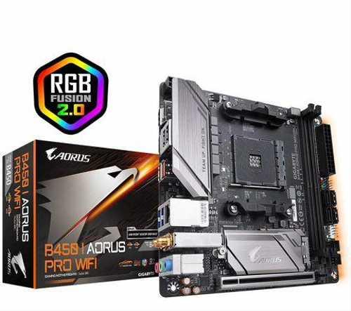 Материнская плата gigabyte B450 I aorus PRO wifi