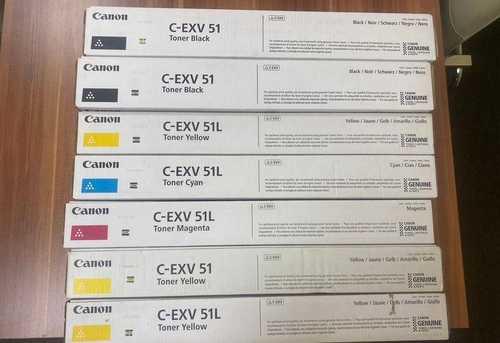Картриджи Canon C-EXV51
